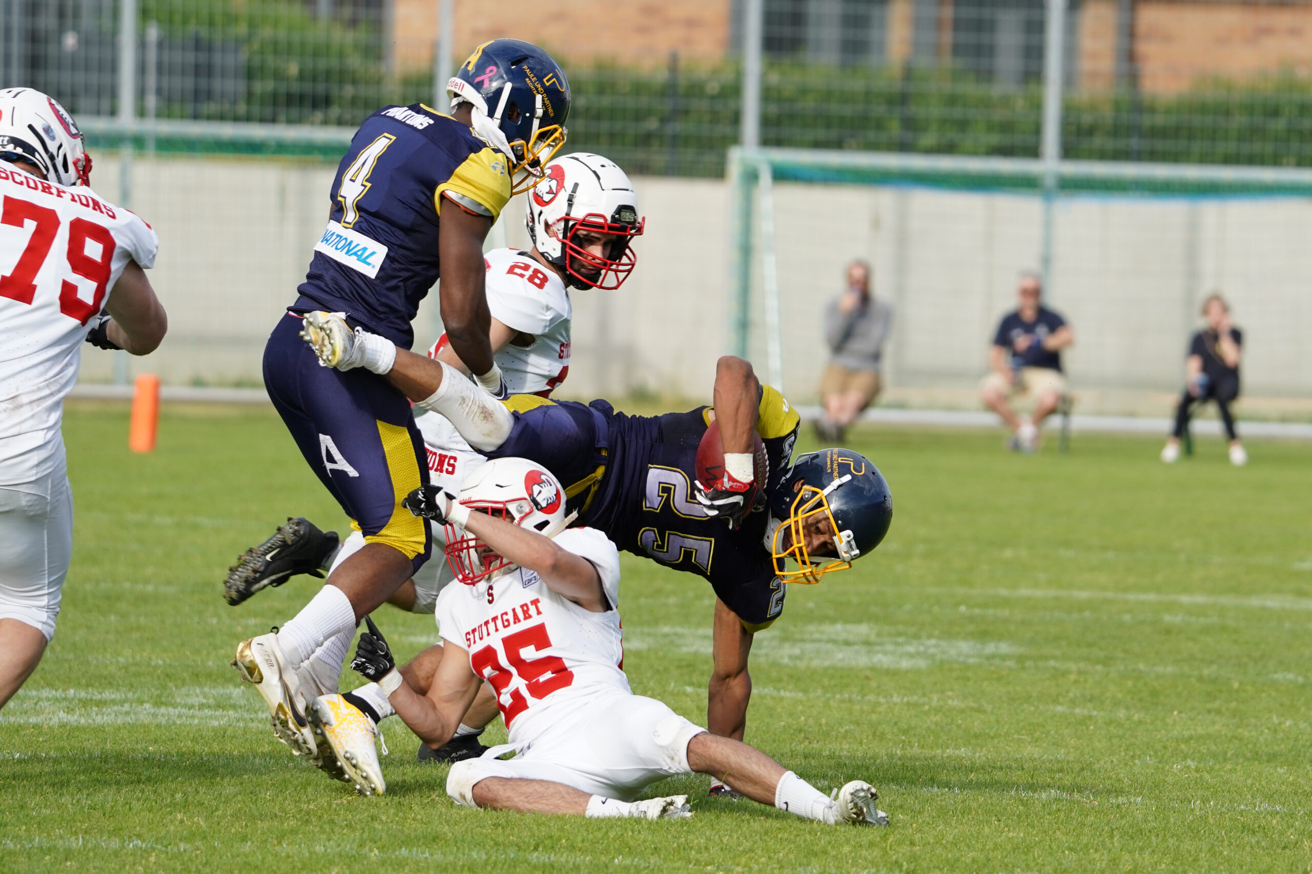 19:35 gegen Stuttgart macht dennoch Hoffnung - AFC Wiesbaden Phantoms e. V.