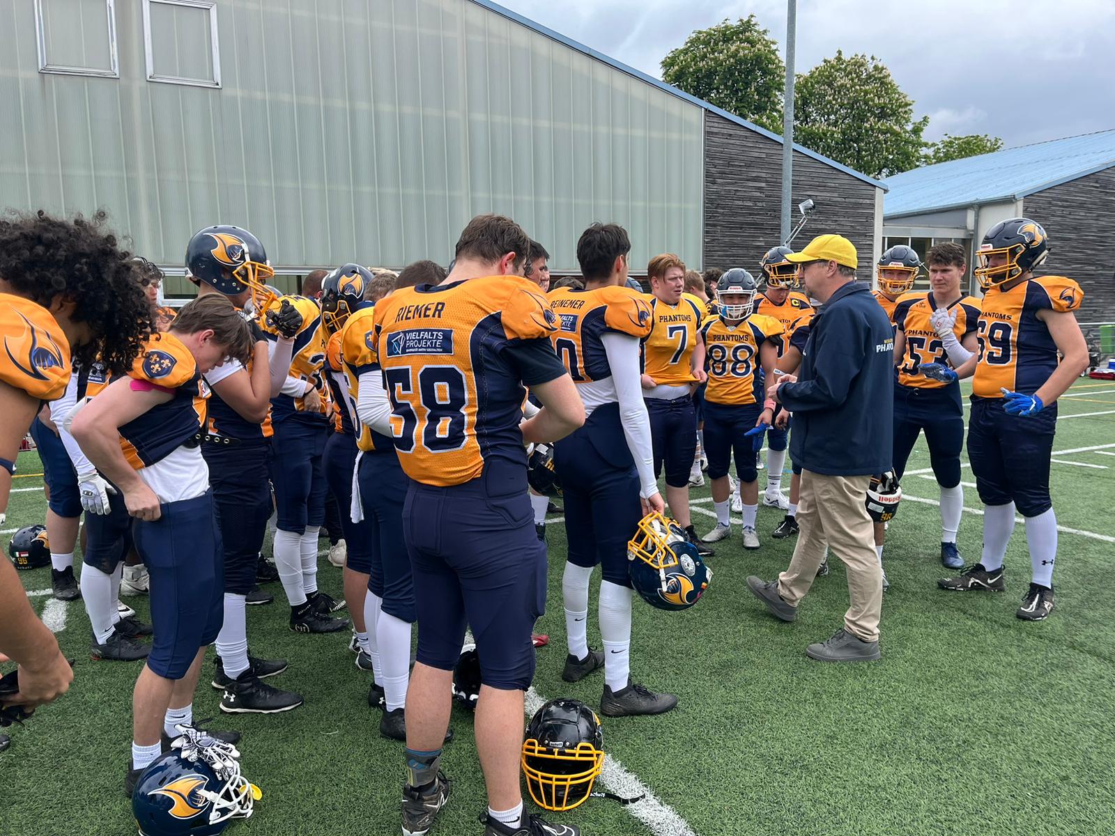Phantoms machen einen Fehler zuviel - AFC Wiesbaden Phantoms e. V.